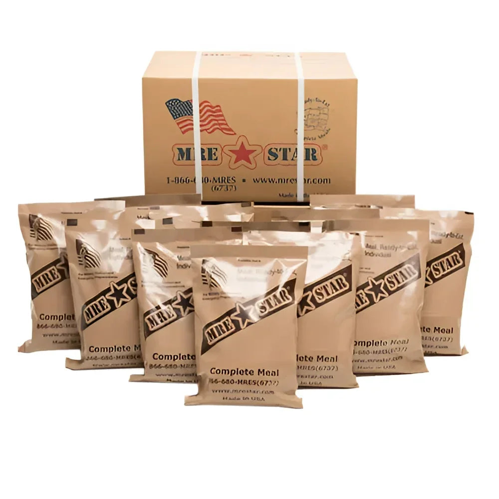 MRE STAR Ready to Eat Meal Case with Heaters - MENU B