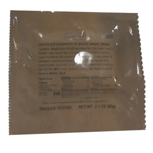 MRE Chocolate Filled Whole Wheat Bread | Bridgford Foods MRE